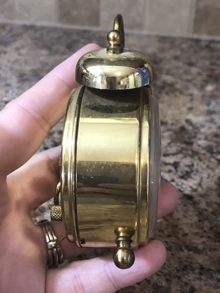 8W/RARE VINTAGE LOVE IS ALARM CLOCK/W GERMANY/ADVERTISING/JACK MACKLER ...