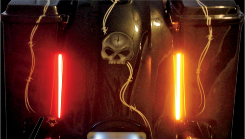 CUSTOM DYNAMICS GENMPLASMA Dual-Color Plasma Rods Harley Touring 10 ...