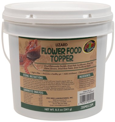 Zoo Med Lizard Flower Food Topper -Reptile [8.5 oz] | eBay