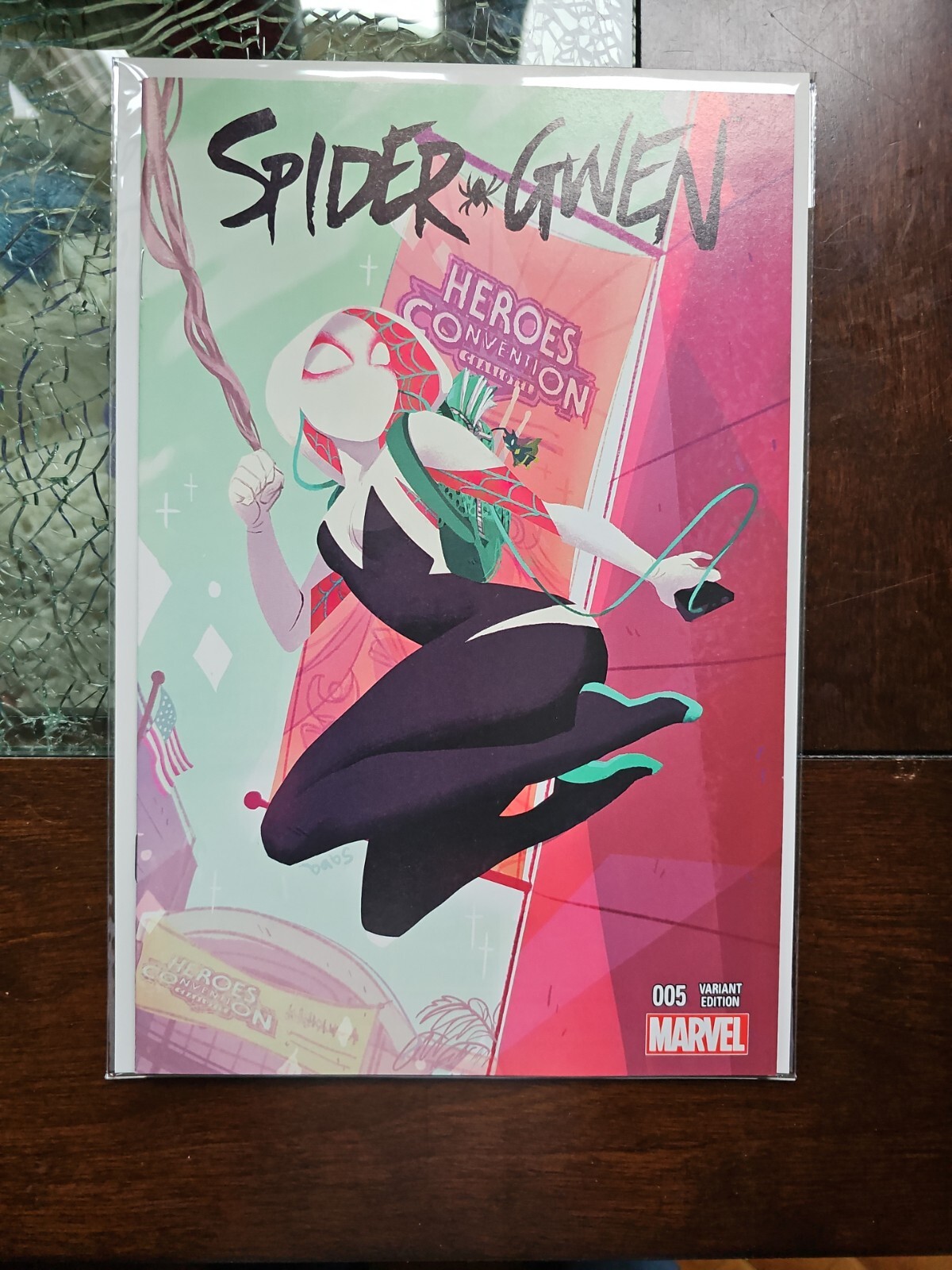 Spider-Gwen #5, Est. NM+, Charlotte Heroes Con 2015, Babs Tarr Cover ...