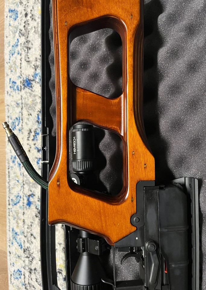 LCT VSS HPA With Real Wooden Stock And Many Extras A Russian DMR/Sniper ...