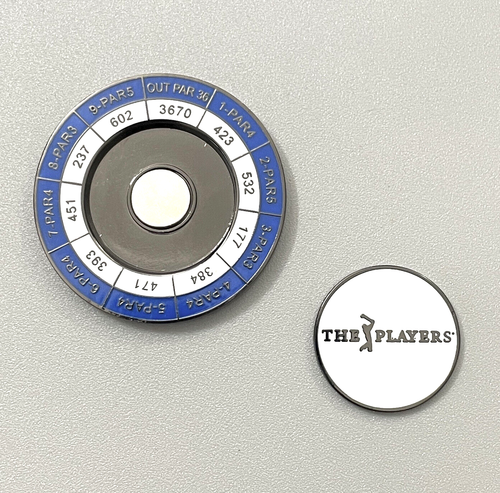 The Players Championship Magnetic Coin and 2 Sided Ball Marker TPC ...