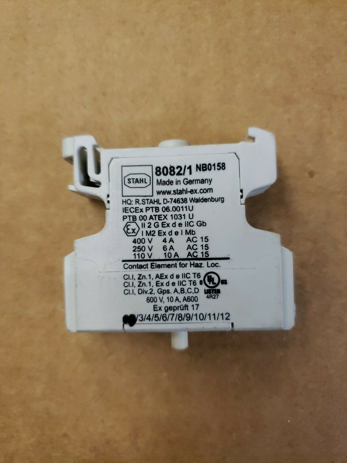 Stahl 8150/5-0176-0116-091-3311 Stainless Explosion Proof Disconnect ...