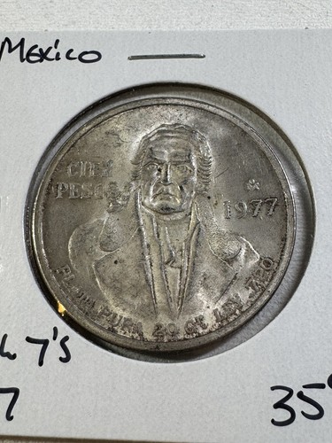 1977 Mexico 100 Pesos Large Silver Coin | eBay