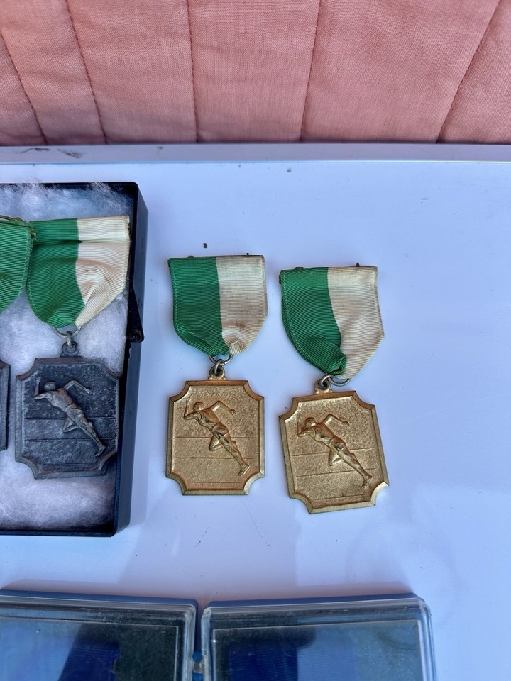 Lot Of 10 Vintage TRACK & FIELD Boy Scout MEDAL AWARD Scouting Sport ...