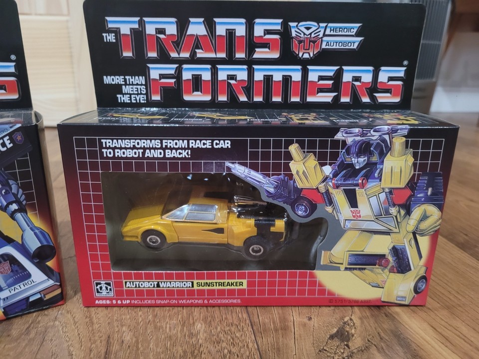 Transformers MIB G1 Sunstreaker and Prowl Unofficial Reissue KO | eBay