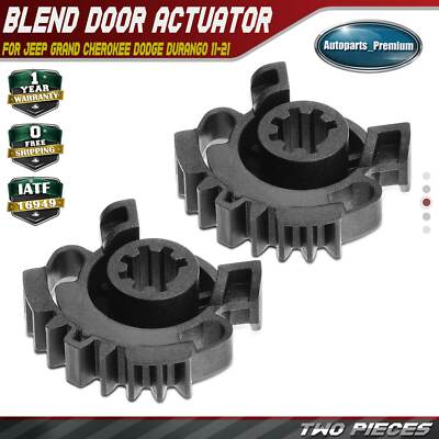 2x HVAC Blend Door Actuator Gear for Jeep Grand Cherokee Dodge Durango ...