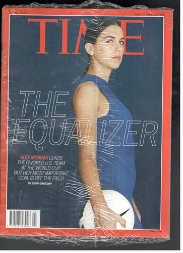 ALEX MORGAN TIME Magazine 3 Juin 2019 Neuf Scellé 9770928843010 | eBay