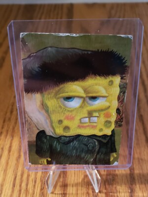 2009 TOPPS SPONGEBOB SQUAREPANTS SERIES 2 Self-Portrait Of Spongebrandt ...
