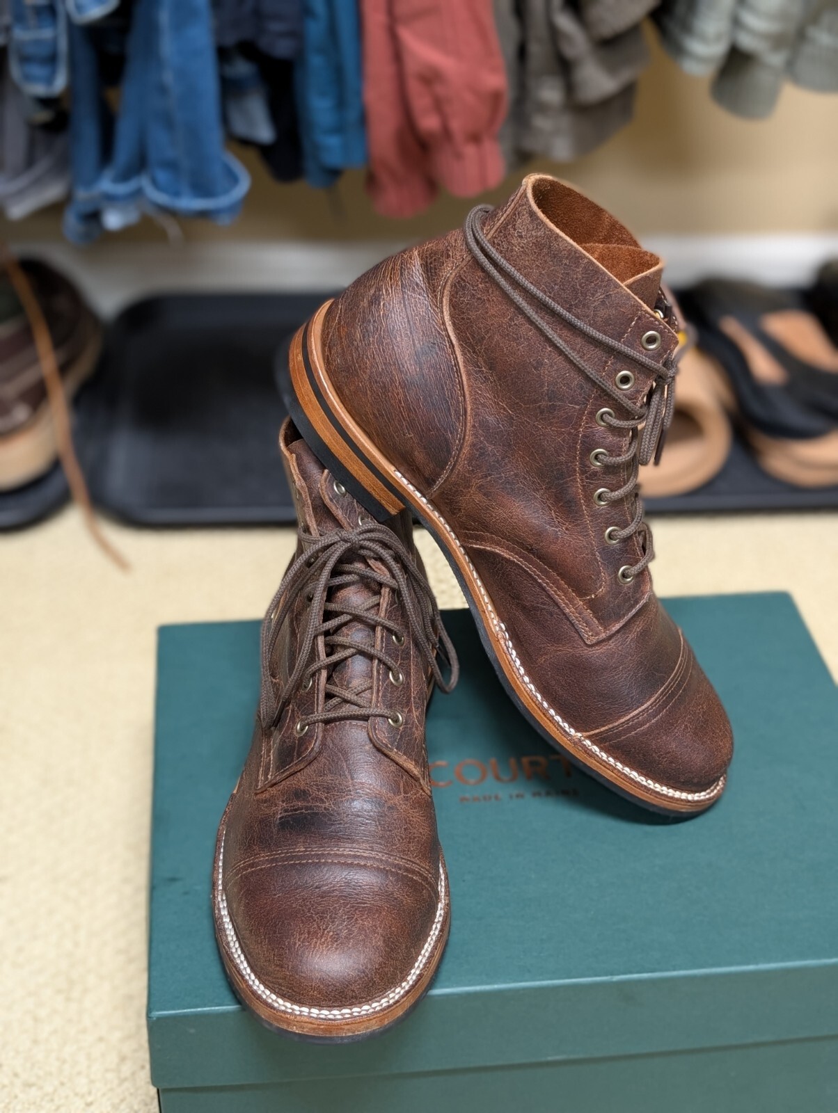RARE Truman 79 Last STITCHDOWN CFS Stone Rambler Lea… - Gem