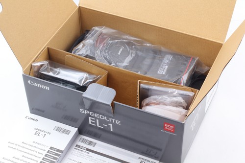 【Unused in BOX】 Canon Speedlite EL-1 E-TTL / E-TTL II Flash Batteries ...