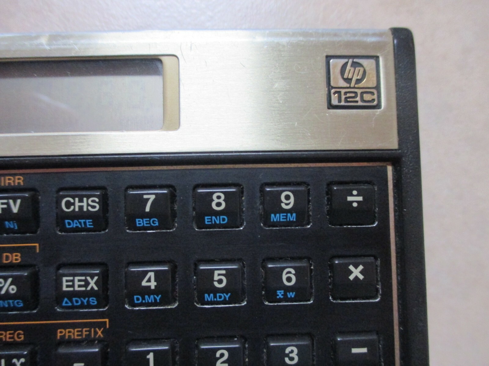 HP Hewlett Packard 12C Financial Calculator without case | eBay