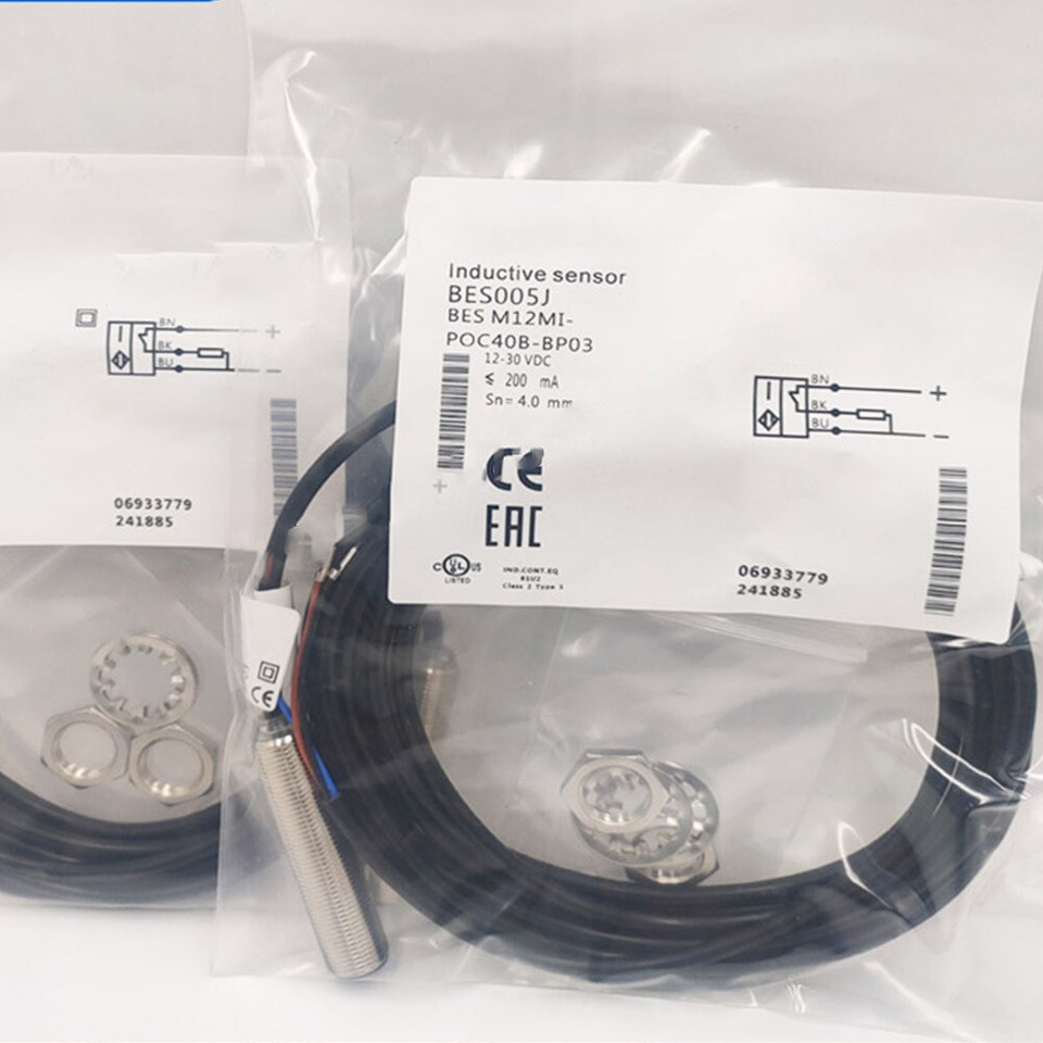 Inductive Sensor For BES005J BES M12MI-POC40B-BP03 12-30V DC ...