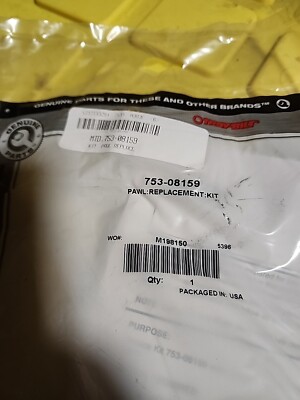 MTD 753-08159 Pawl Replacement Kit | eBay