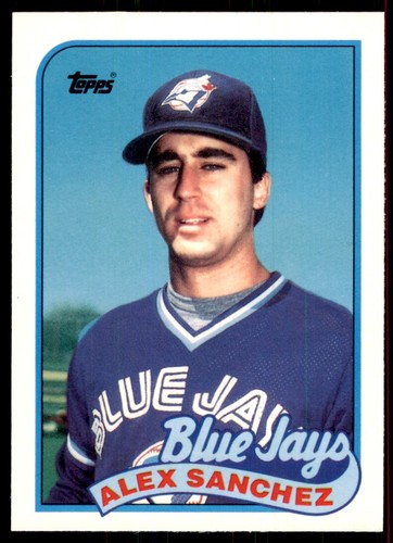 1989 Topps Traded Alex Sanchez Baseball Cards #109T | eBay