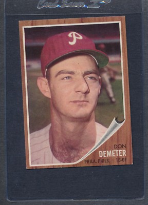 1962 Topps #146 Don Demeter Phillies EX/MT *3720 | eBay
