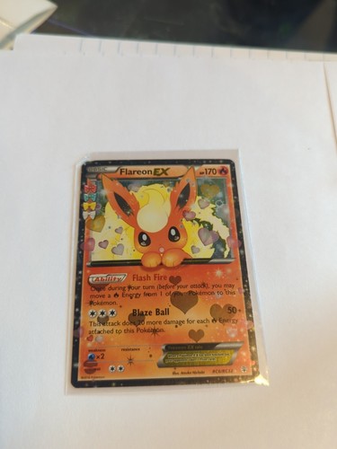 Pokemon Card - Flareon EX - Generations: Radiant Collection RC6/RC32 | eBay