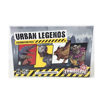 CMON Zombicide 2nd Edition Urban Legends ABOMINATIONS Pack - Face Your ...
