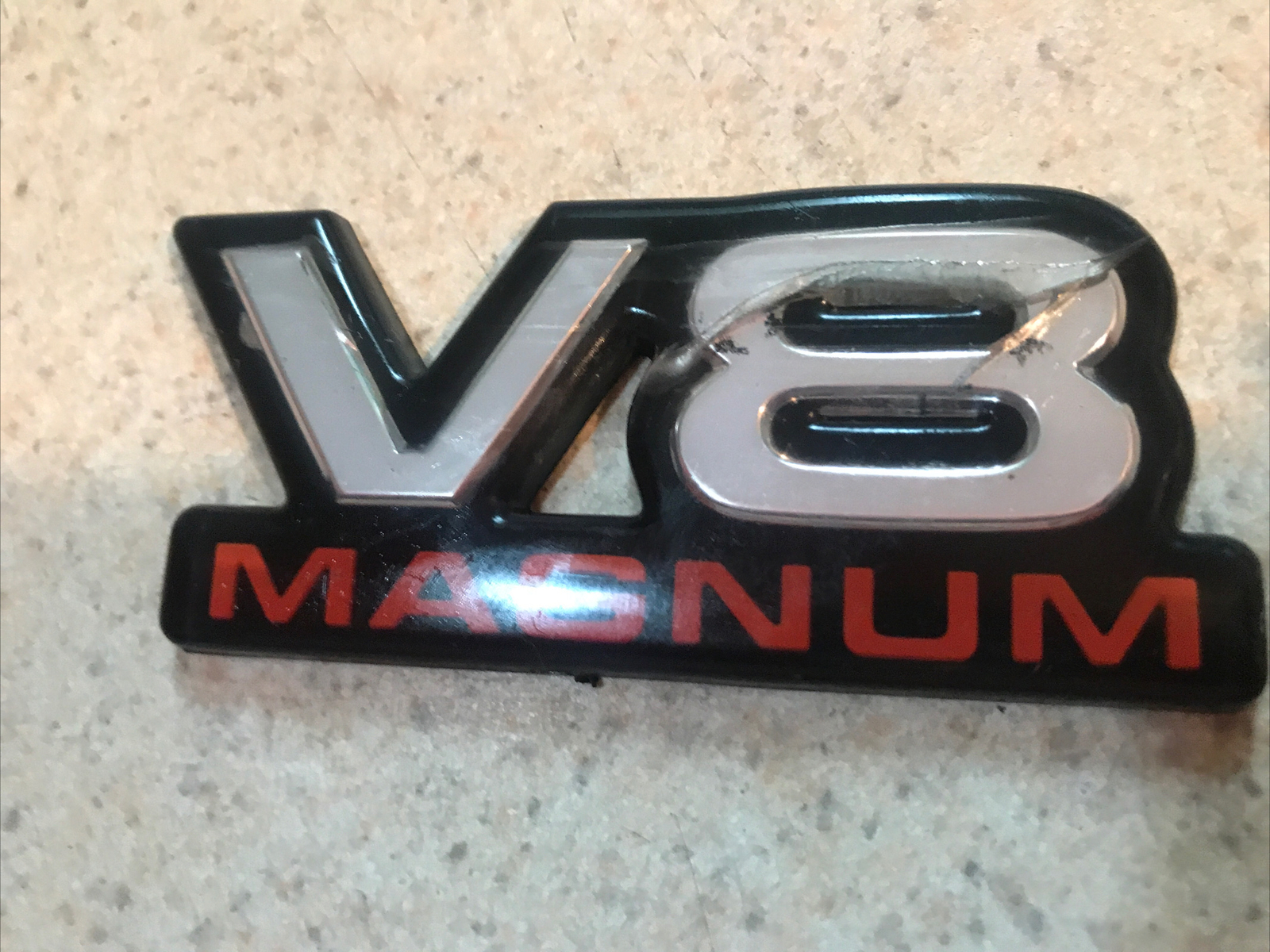 1994-01 Dodge V8 MAGNUM Emblem Rear Badge GENUINE | eBay