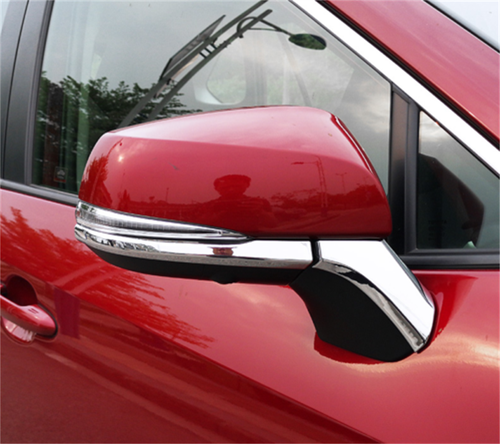 Chrome Rearview Mirror Strip Trim Cover bottom For Toyota Highlander ...