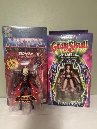 Masters of the Universe Origins Sharella & Despara Mattel Creations ...