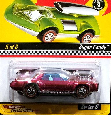 Hot Wheels Sugar Caddy RLC Neo-Classics Red Line Club Car HWC 06220/ ...