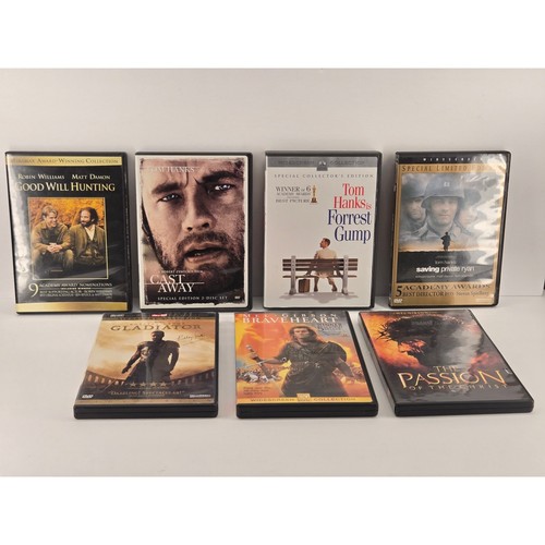 Award Winning 7 DVD Movie Bundle | Forrest Gump | The Passion ...