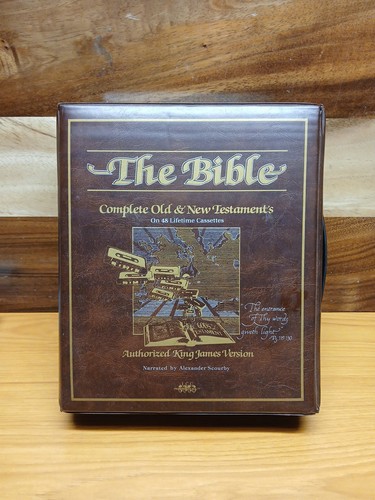 Vintage The Bible Complete 48 Cassettes Limited Gold Edition Alexander ...