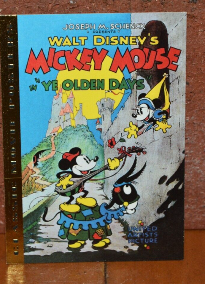 Movie Posters Disney Vintage Cards Panel "Disney Movie Posters Retro