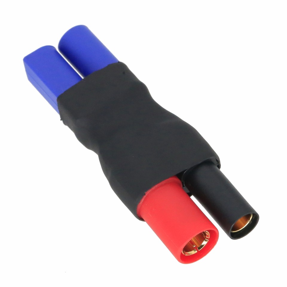 AS150 XT150 Female Jack to EC5 Male Plug No Wires Adapter RC DJI Lipo ...