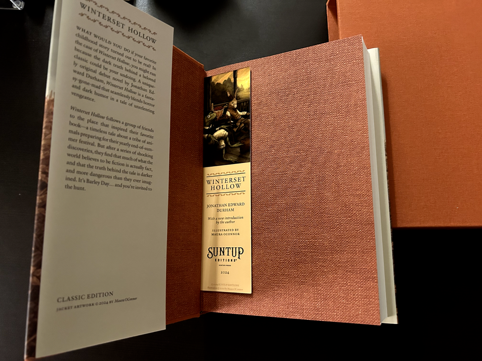 WINTERSET HOLLOW (Suntup Classic Edition) *BRAND NEW* signed by author ...