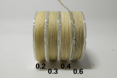 Waxed Cotton Rigging Thread for Model Ship – Multiple Sizes Model Boat ...