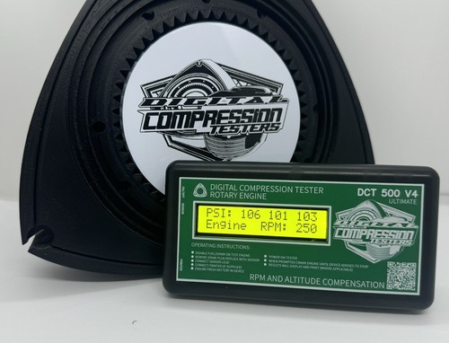 DCT Ultimate V4 rotary engine compression tester-13b 12a rx8,7,4,3 ...