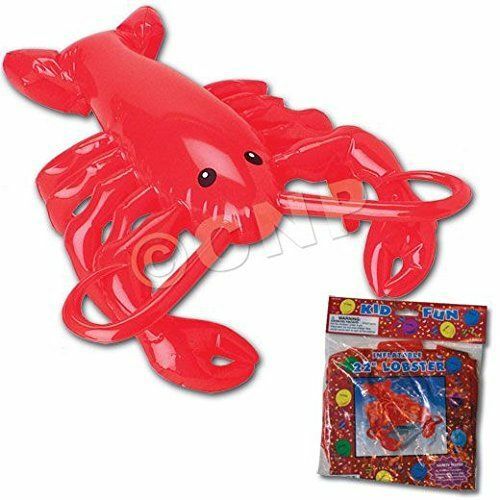 US Toy Hawaiian Luau Party Summer Beach Lobster 20" Inflatable Toy Red ...