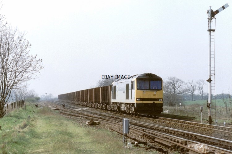 PHOTO CLASS 60 LOCO NO 60027 AT BROCKLESBY JUNCTION 1993 | eBay UK