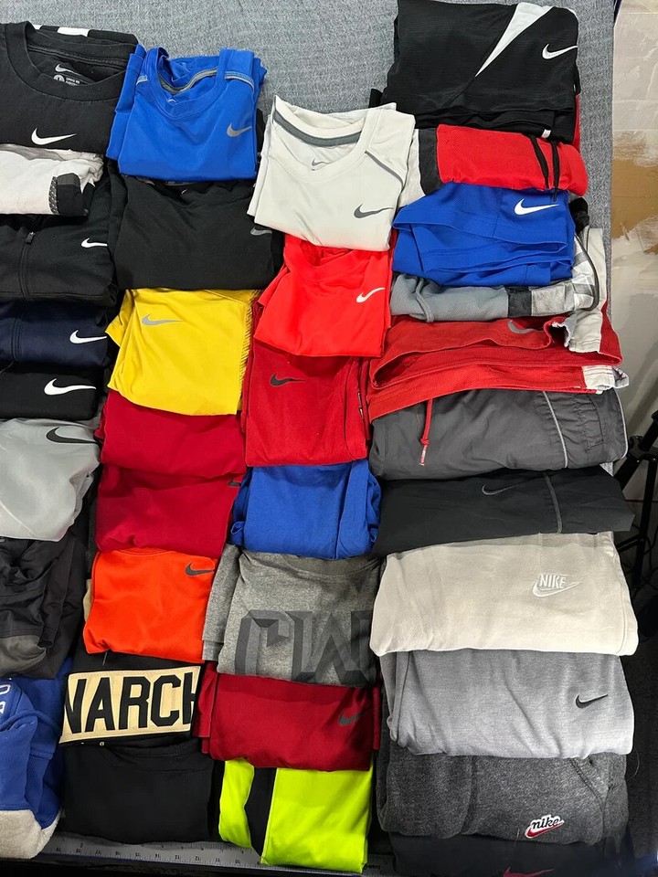 42 Pieces Nike Men’s Clothing Apparel Bulk Wholesale Resale Lot Bundle ...