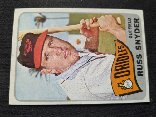 1965 Topps Baseball Card # 204 Russ Snyder - Baltimore Orioles (VG/EX ...