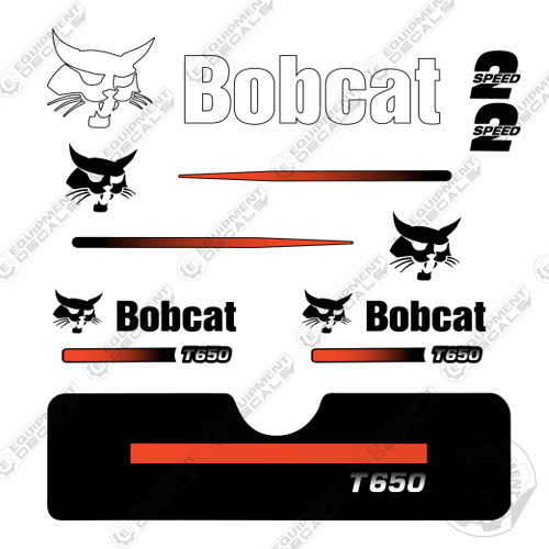 Fits Bobcat S300 Compact Track Loader Decal Kit Skid Steer (Custom ...
