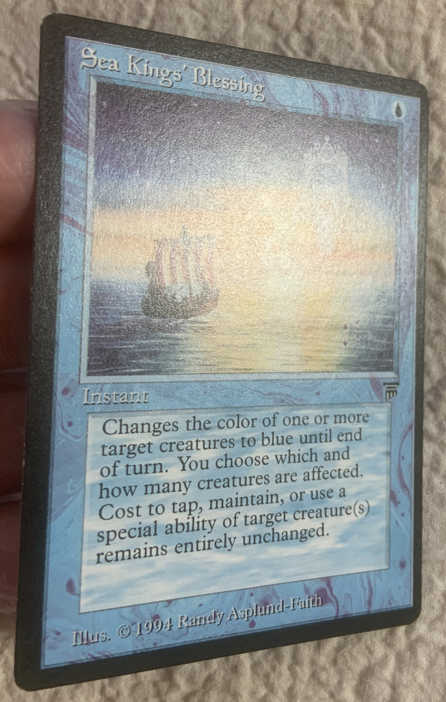 MTG Sea Kings' Blessing Legends Regular Uncommon for sale online | eBay