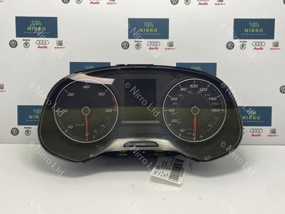 SEAT LEON INSTRUMENT CLUSTER CLOCKS 51,692 MILES 2013 TO 2016 ...