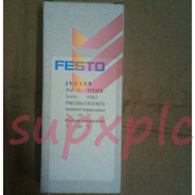 FESTO J-5/2-1/8-B 173171 solenoid valve J5218B 1PCS | eBay