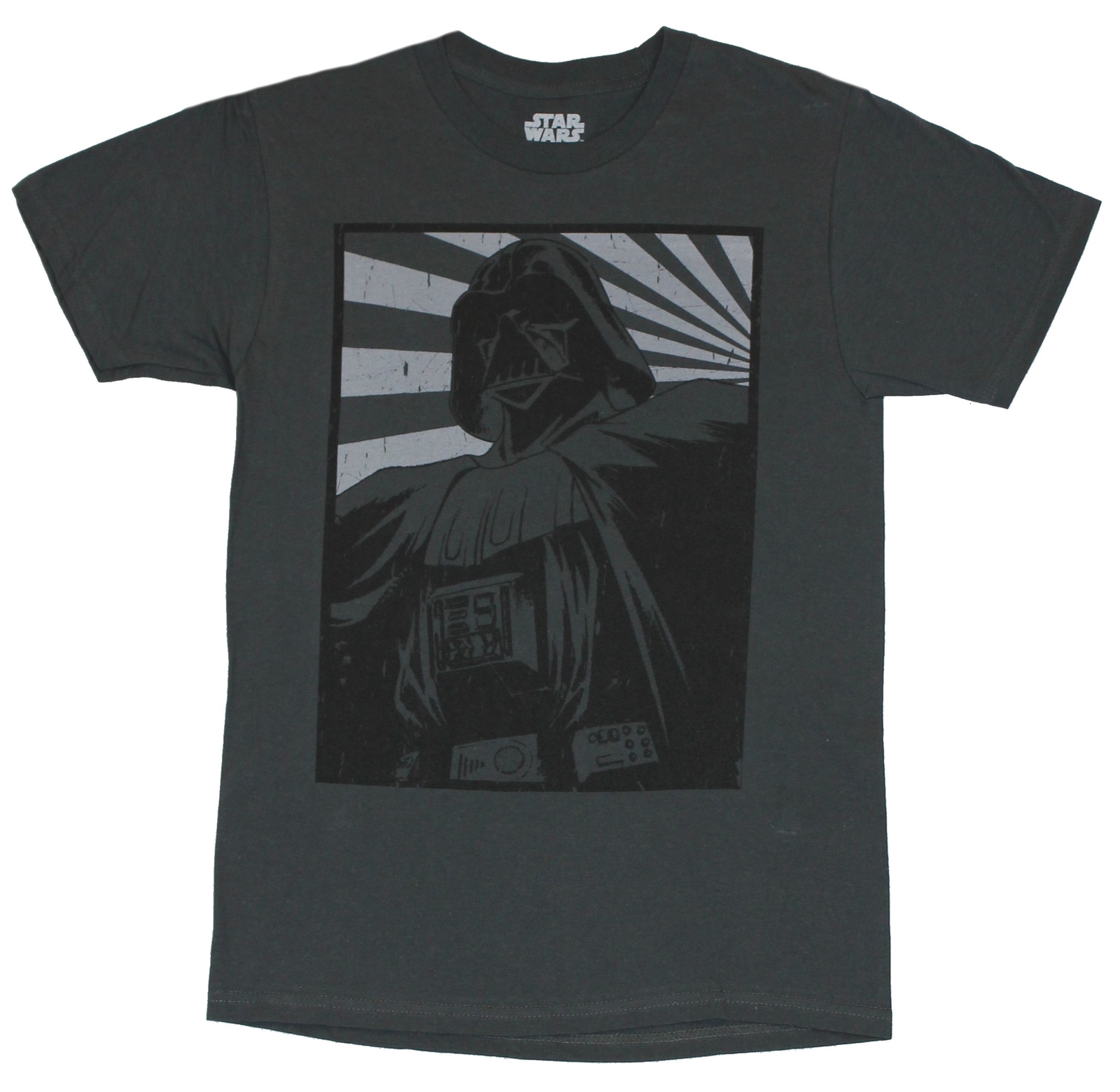 Star Wars Mens T-Shirt - Darth Vader Rising Sun Poster Pic | eBay