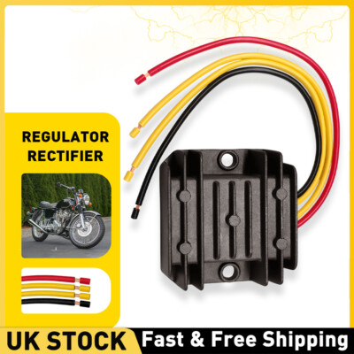 12Volt For Triumph Norton BSA 1966-1978 Voltage Rectifier Regulator ...