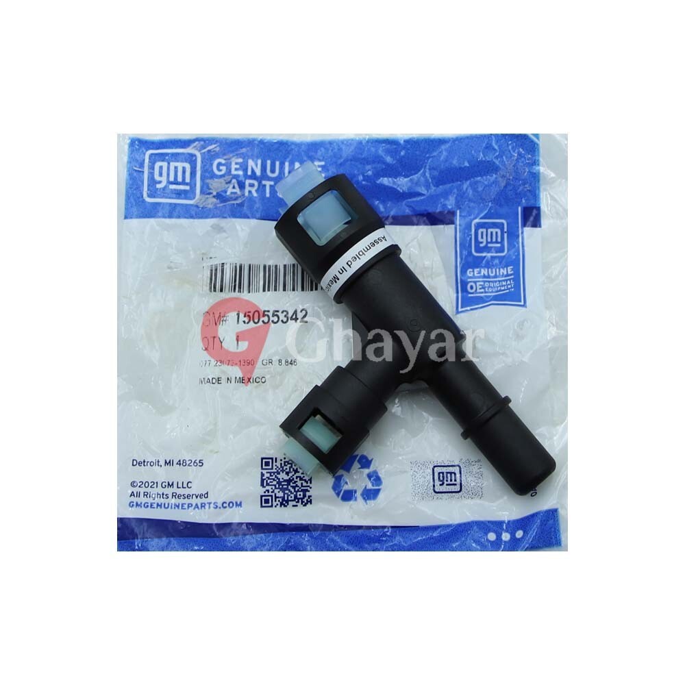 Genuine GM 15055342 Auxiliary Heater Inlet Hose Tee Connector, Black | eBay