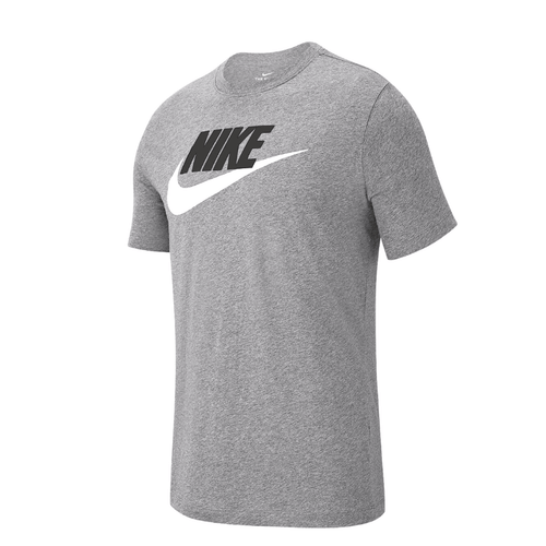 Nike Sportswear Icon Futura Logo T-Shirt - Mens Size M - Grey [AR5004 ...