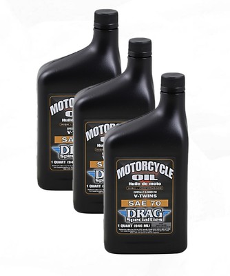 DRAG OIL MOTORCYCLE OIL SAE 70 Olio ad alte prestazioni 2.8 Litri/1 US ...