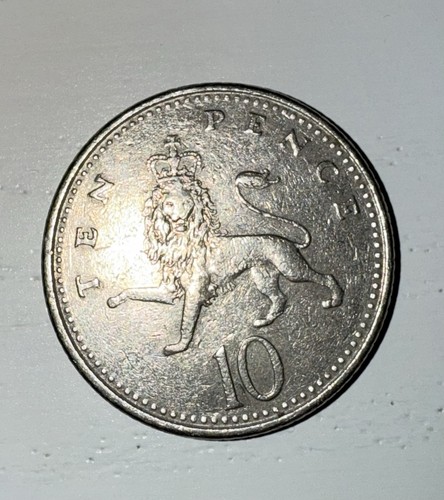 1992 Ten Pence Coin 10p Rare Collectible | eBay UK
