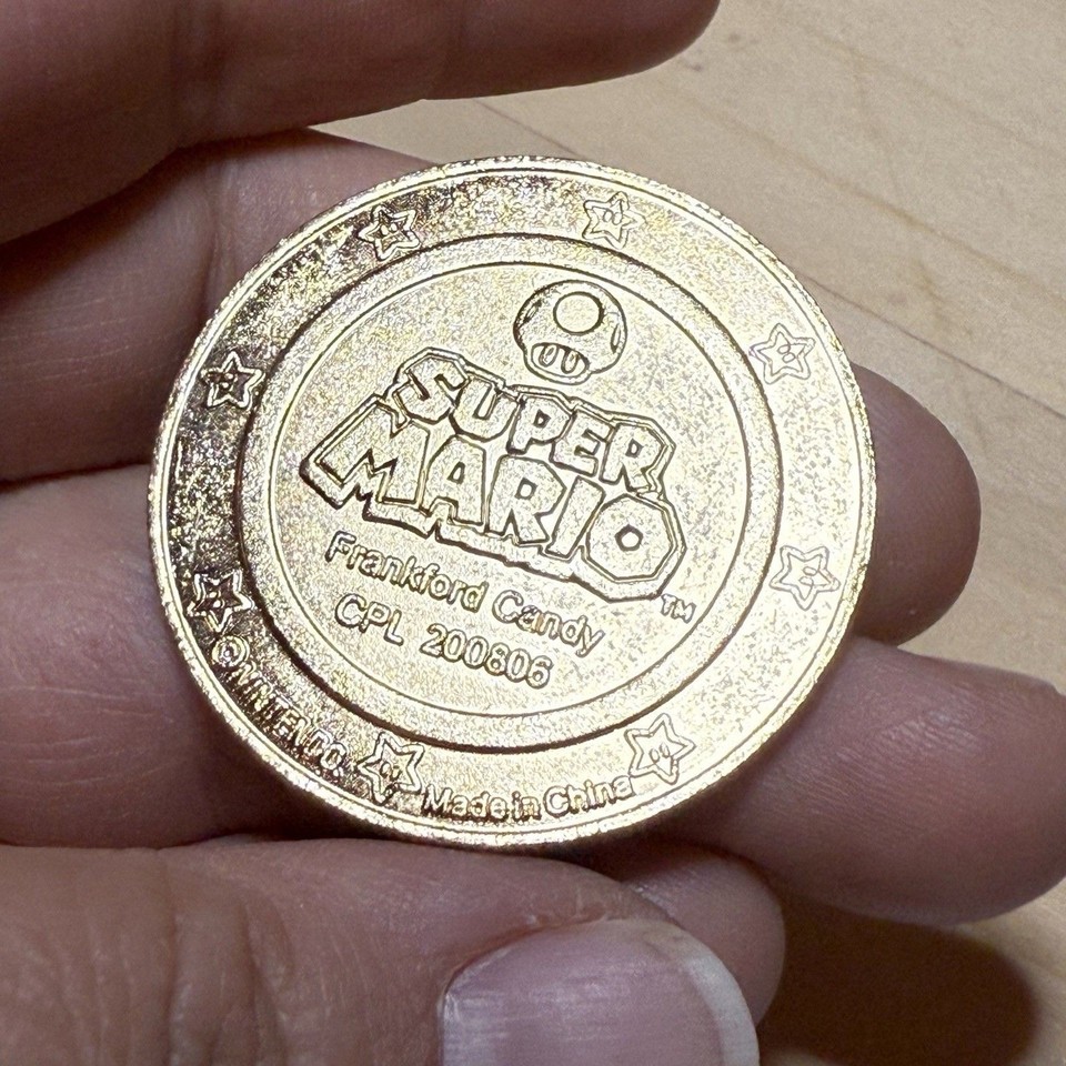 Frankford Candy Nintendo Super Mario Coin - Piranha Plant Token | eBay
