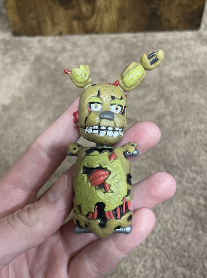 FNAF 2016 Funko 6" Springtrap Figure Five Nights at Freddy's Body And ...