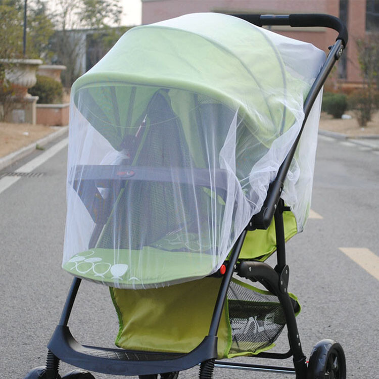 Stroller Pushchair Pram Mosquito Fly Insect Net Mesh Buggy Cover for ...